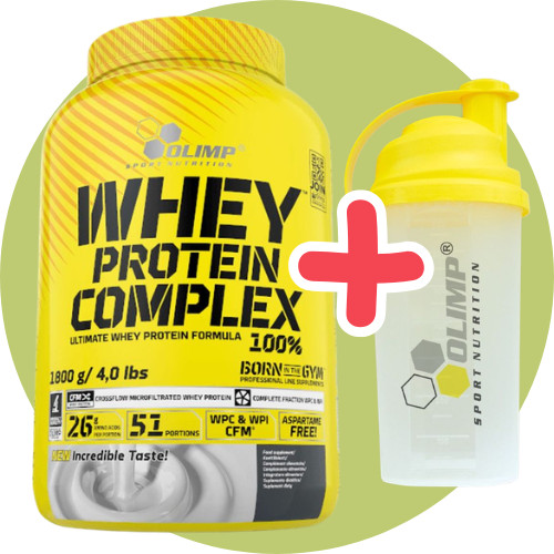 OLIMP SPORT Whey Protein Complex 100% 1800g Double Chocolate